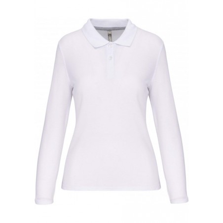 Polo femme ML 200 g P/CLAVABLE A 60°C Ref: WK277 Polo femme manches...